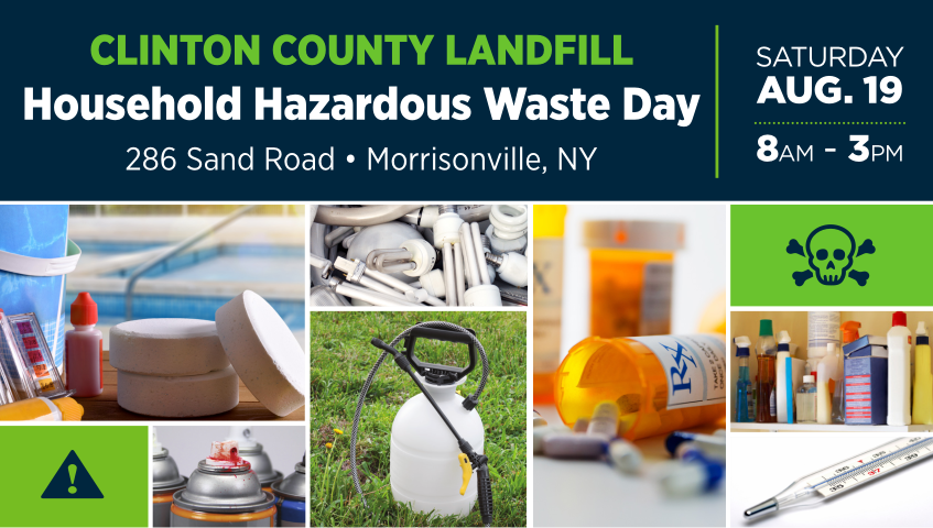 Household Hazardous Waste Day | Clinton County New York